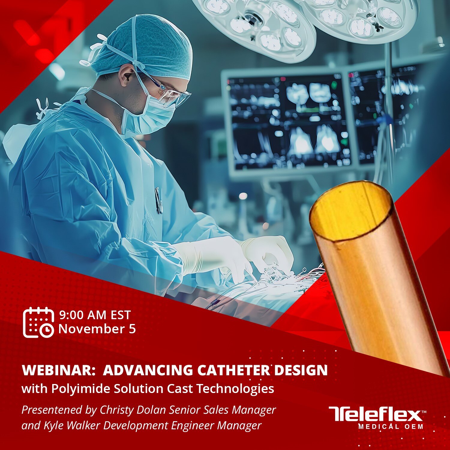 Advancing Catheter Design with Polyimide Solution Cast Technologies Webinar